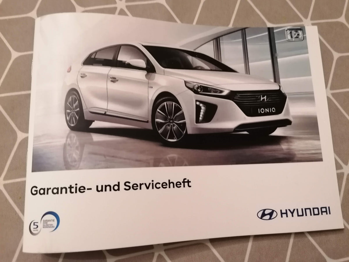 Hyundai serviceheft – Serviceheft24