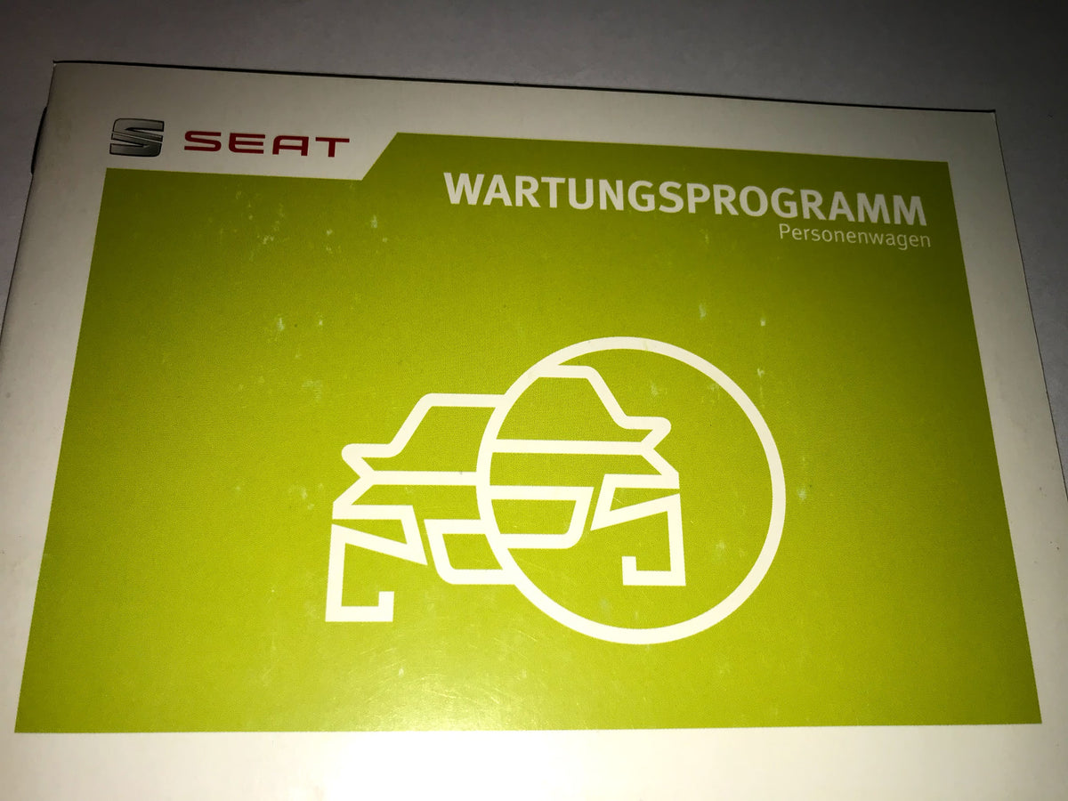 Seat Serviceheft, Serviceplan, Servicebook (2) – Serviceheft24