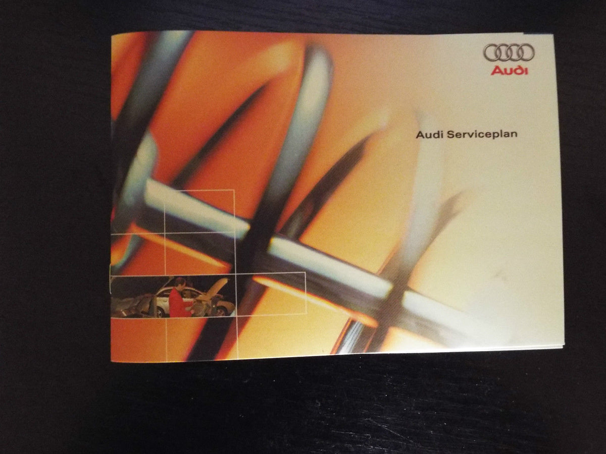 AUDI Serviceheft Scheckheft Wartungsheft Servicebook – Serviceheft24